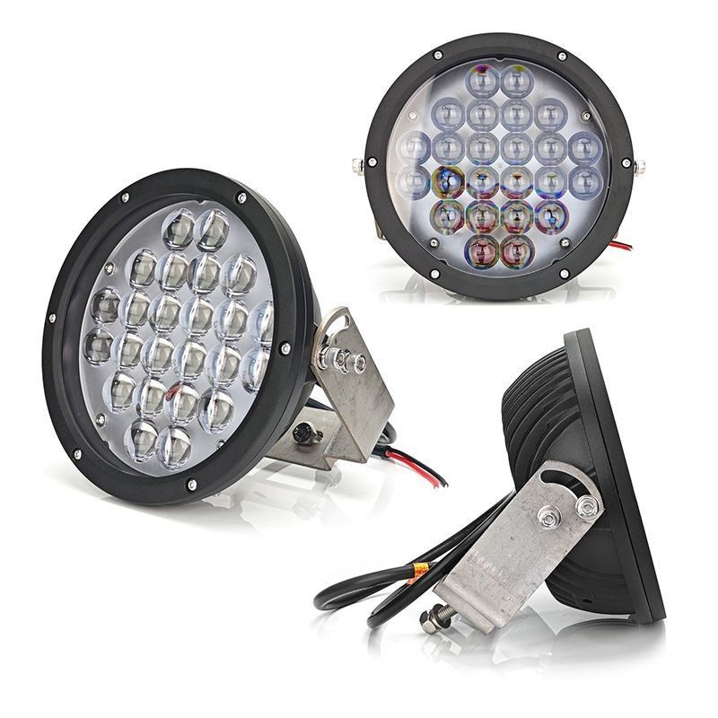 PC Lens Material Overhead Crane Safety Spotlight 72/120W Hoist Crane ...