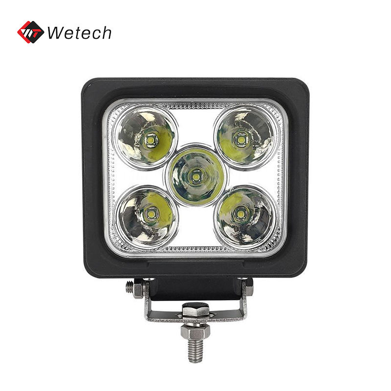 Flood/Spot Beam Square Headlight Heavy Duty Tractor Machinery LED ...
