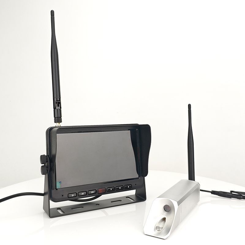 2412MHz - 2484MHz Forklift Wireless Camera System 7 Inch Wireless Rear ...