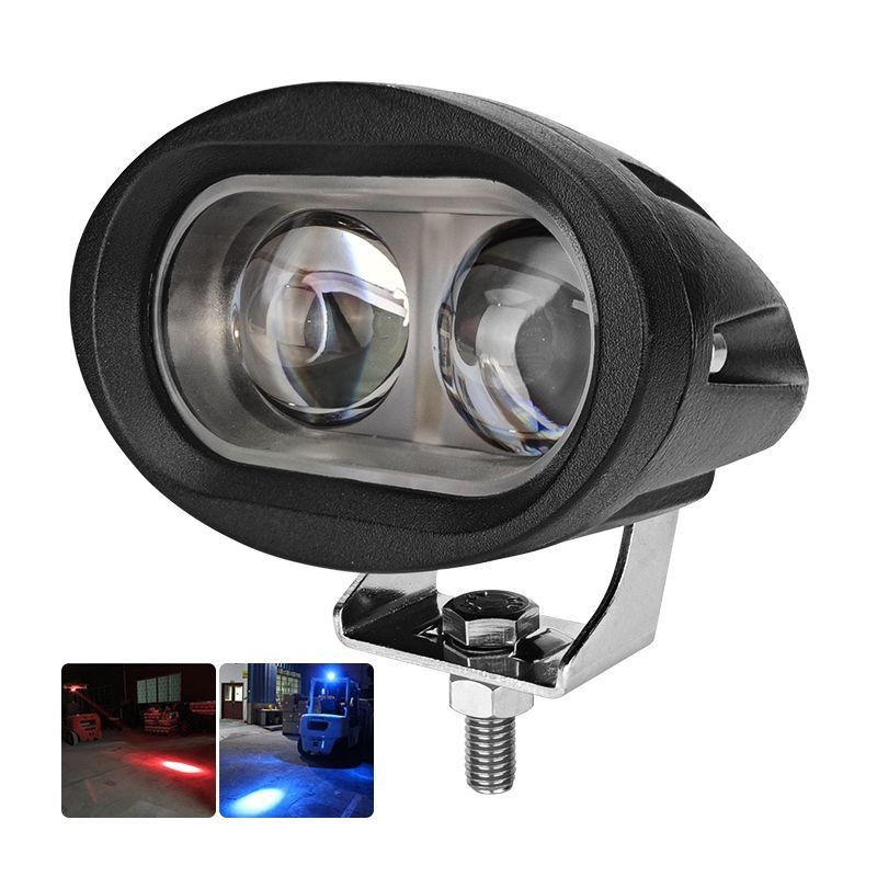 Waterproof Forklift Blue Spot Light 10W LED Blue Spot Light 10V - 80V ...