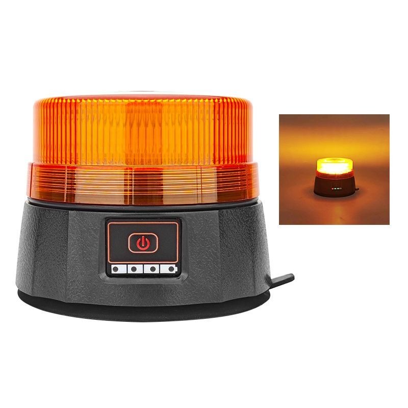 ECE R65 R10 Rechargeable Beacon Light LED Tractor Flashing Amber Lights
